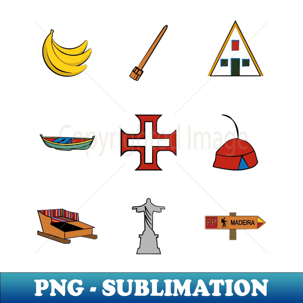 Madeira Island icons Bananas Poncha Santana House Fishing Bo | Inspire Uplift