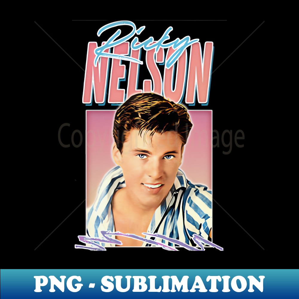 Ricky Nelson - Sublimation-Ready PNG File - Add a Festive To | Inspire ...