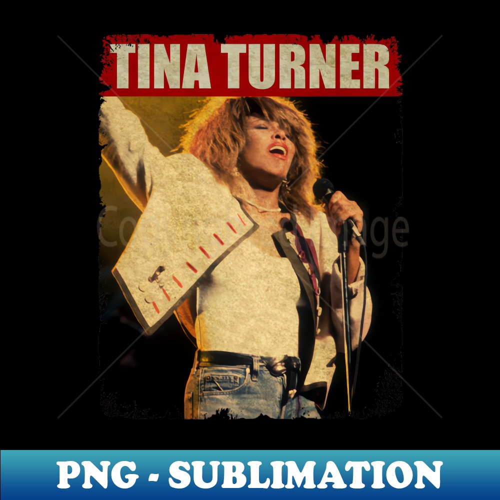 Tina Turner - RETRO STYLE - Aesthetic Sublimation Digital Fi - Inspire ...