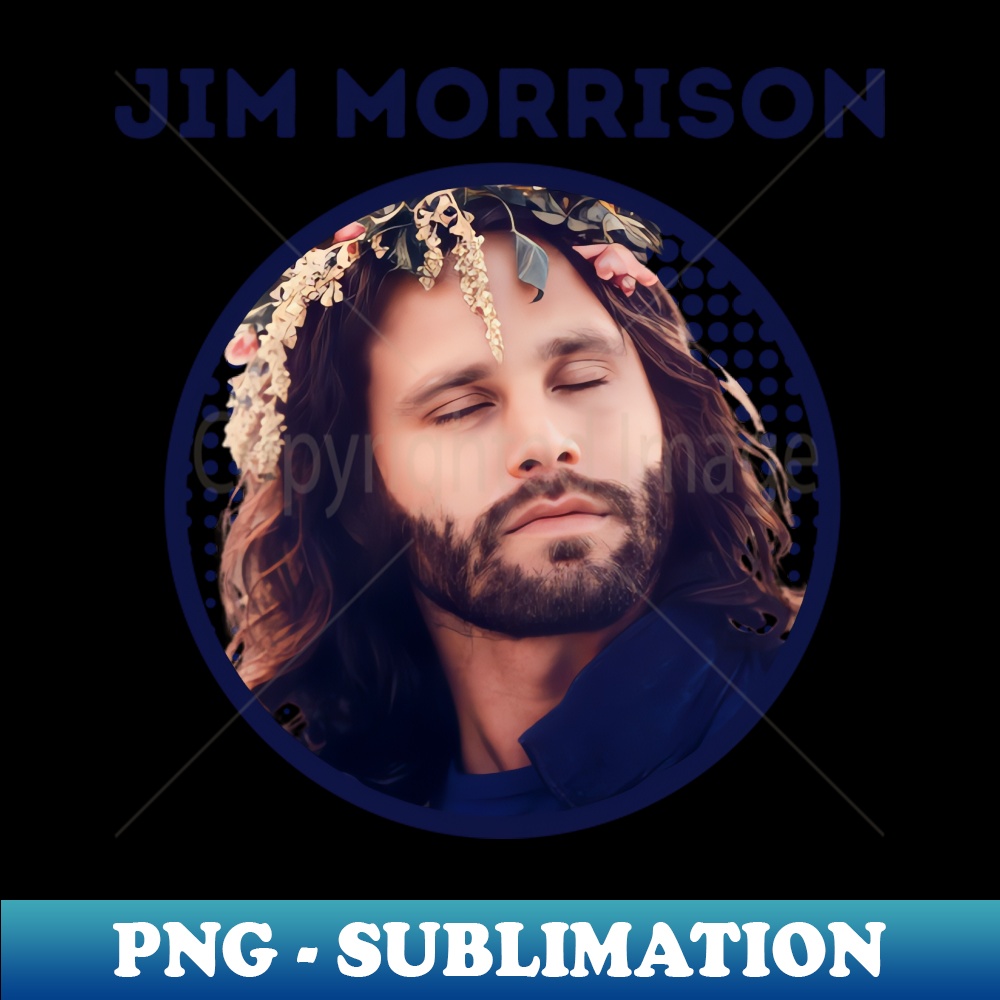 jim morrison blue flowers - PNG Transparent Digital Downloa | Inspire ...