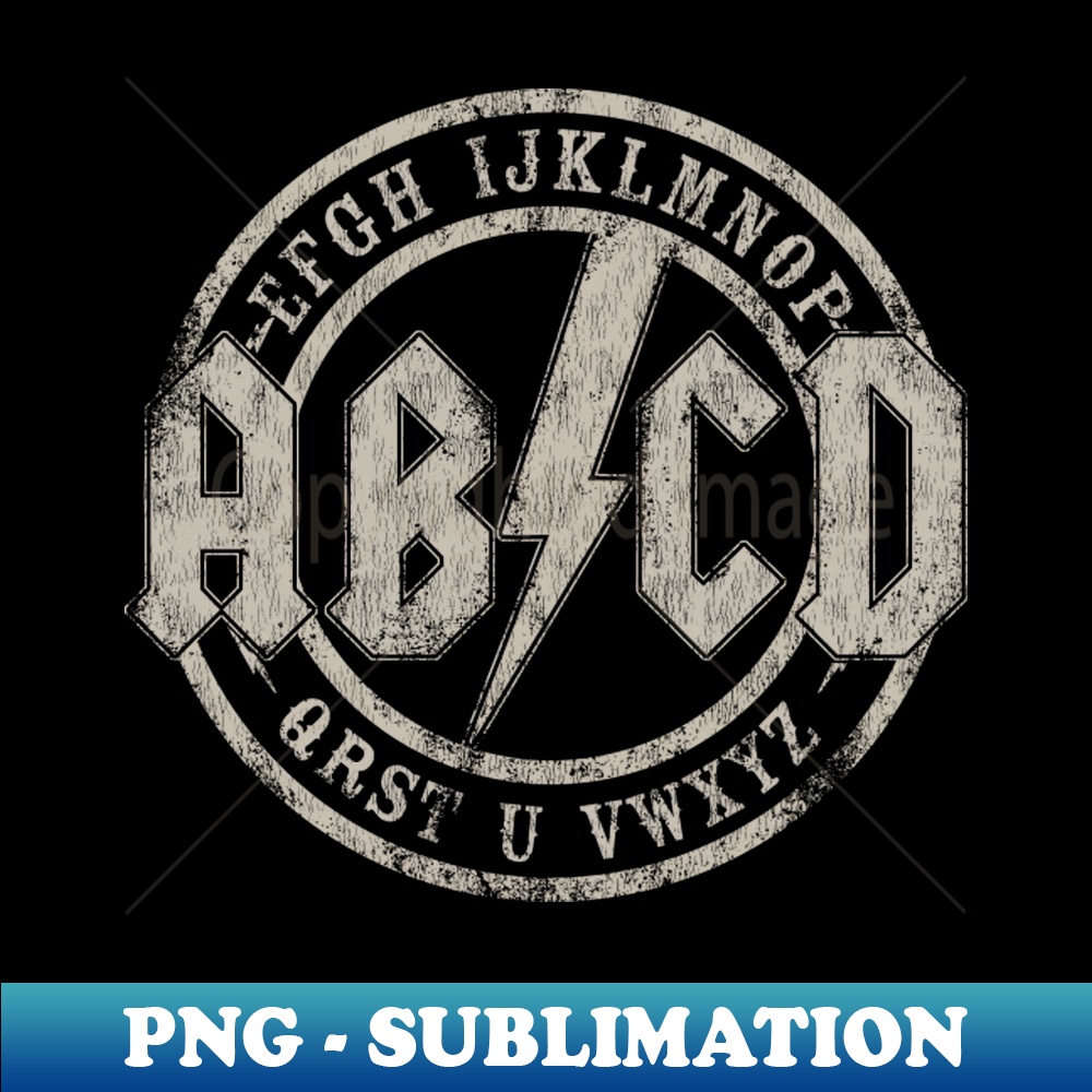 Hard Rock Alphabet - Modern Sublimation PNG File - Enhance Y - Inspire ...