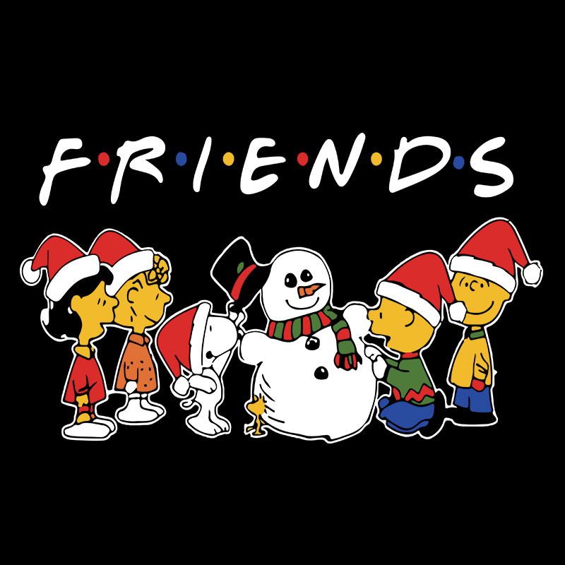 Snoopy Friends SVG, Snoopy Christmas Svg, Friend Christmas H | Inspire ...