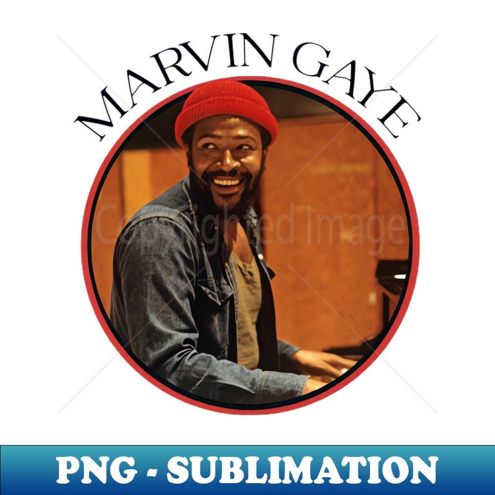 Marvin Gaye - Exclusive PNG Sublimation Download - Create wi | Inspire ...