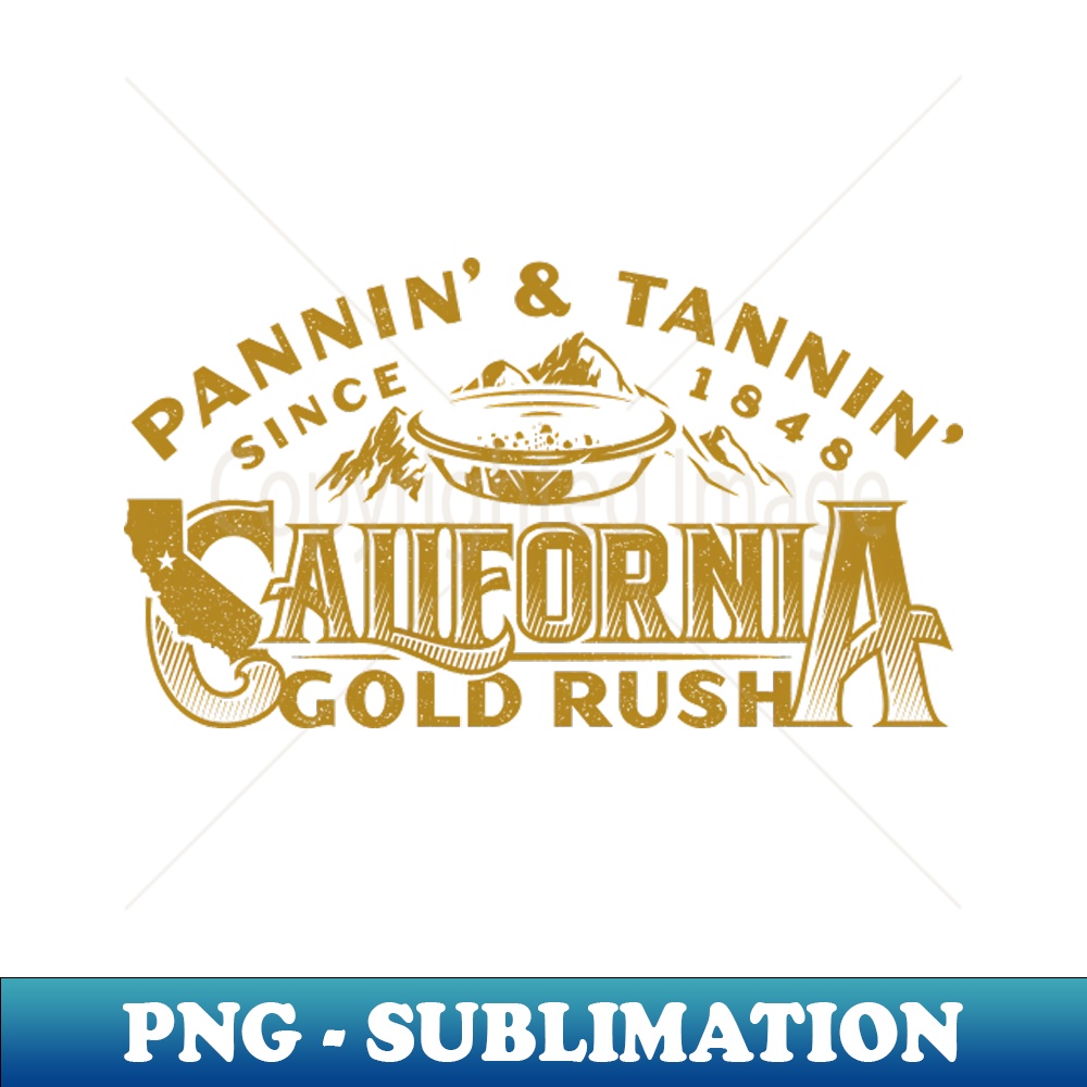 Gold Rush - Modern Sublimation PNG File - Unlock Vibrant Sub | Inspire ...