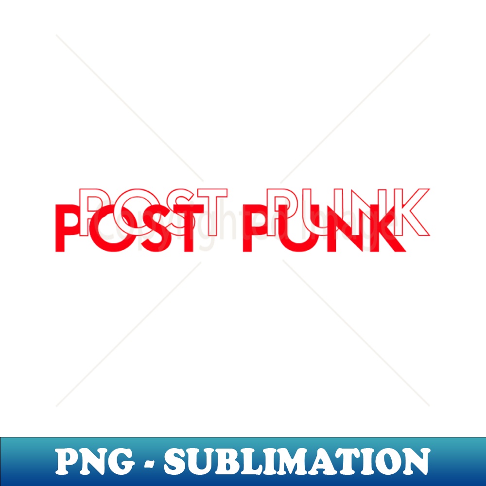 Post Punk Logo - High-Resolution PNG Sublimation File - Inst - Inspire ...