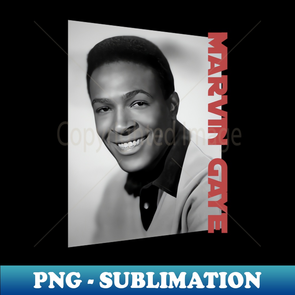 marvin gaye classic portrait - PNG Transparent Digital Downl | Inspire ...