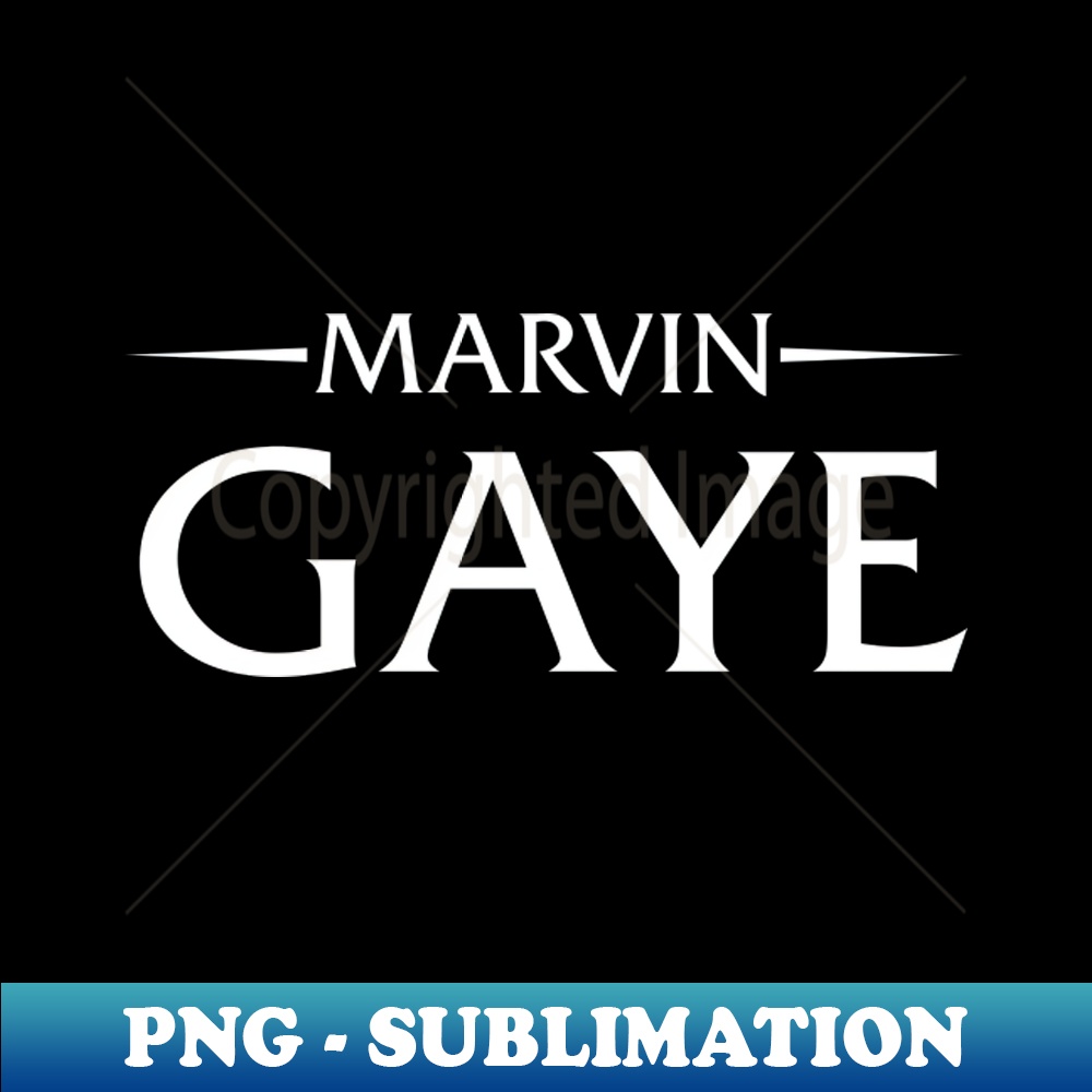 marvin gaye - PNG Transparent Sublimation File - Create with - Inspire ...