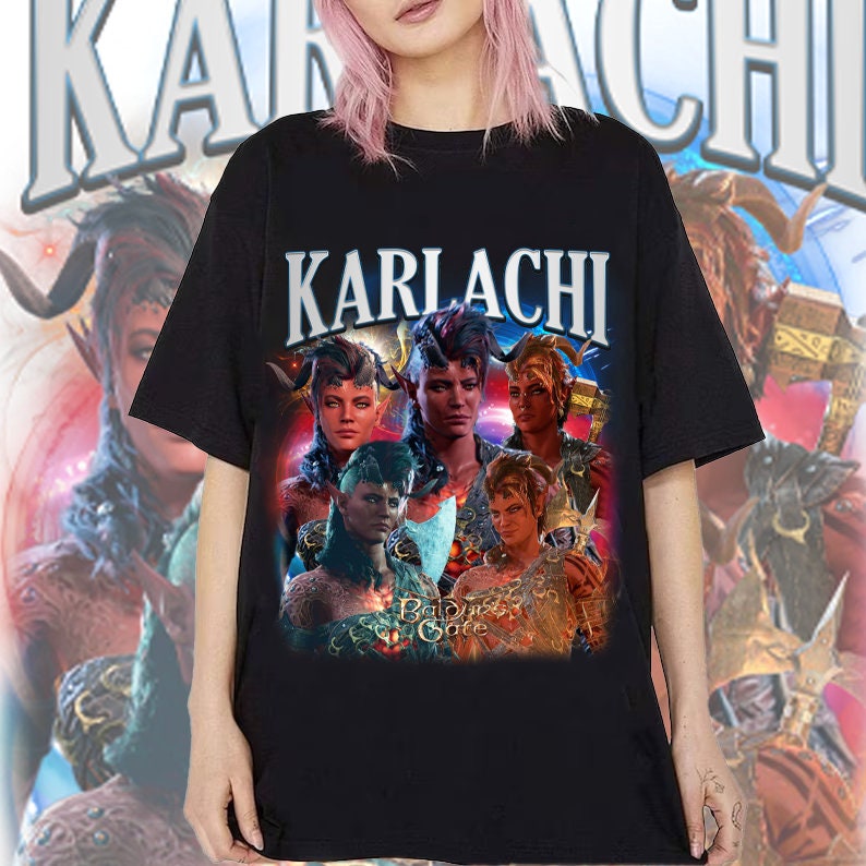 Karlach Tee, Mind Flayer Appareal For Wyll, Adventure Awaits | Inspire ...