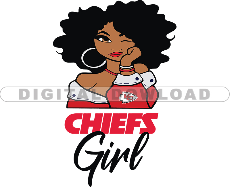 Chiefs Girl Svg, Girl Svg, Football Team Svg, NFL Team Svg, - Inspire ...