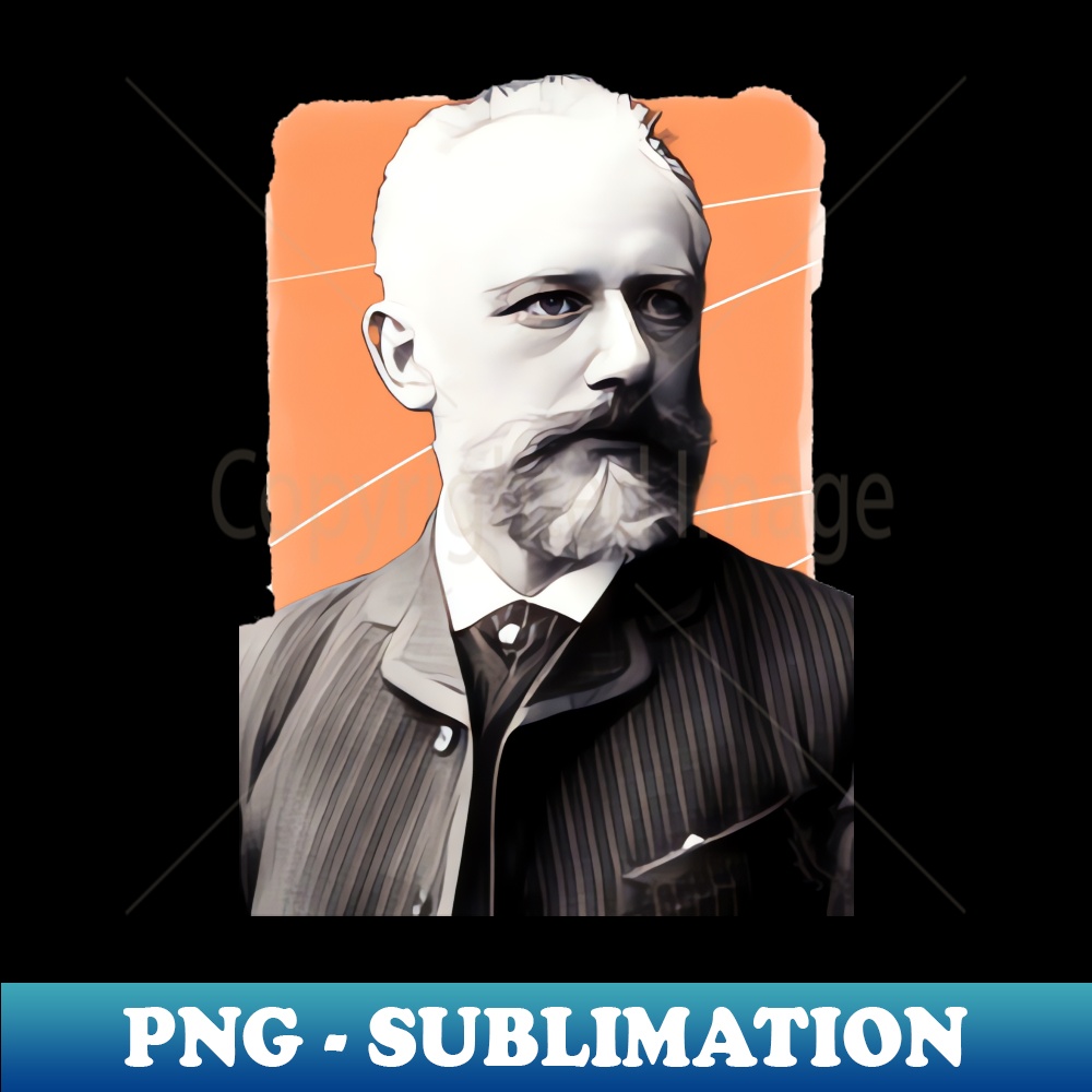 Russian Composer Pyotr Ilyich Tchaikovsky illustration - PNG | Inspire ...