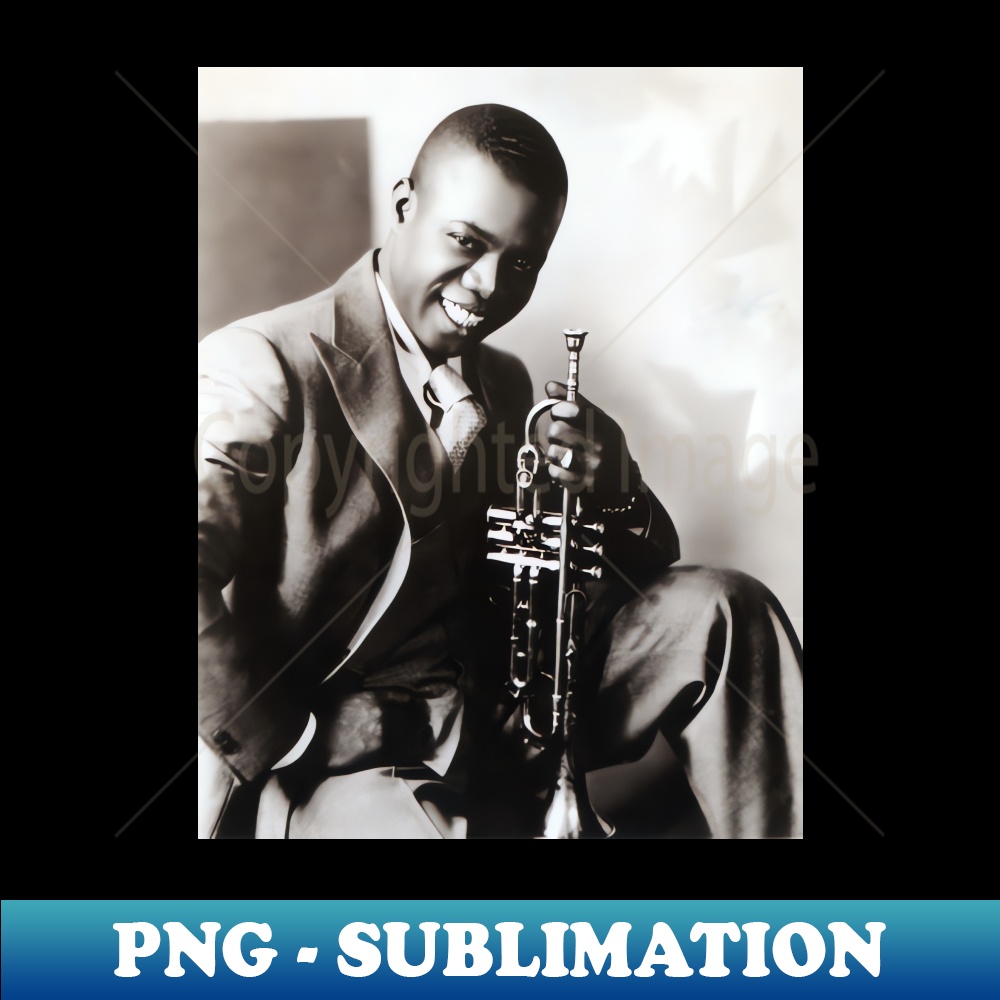 Louis Armstrong Jazz Musician - Special Edition Sublimation | Inspire ...