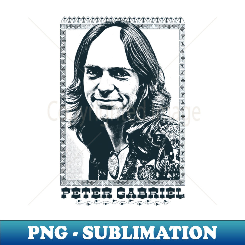 Peter Gabriel -- 70s Aesthetic Fan Art Design - High-Quality - Inspire ...