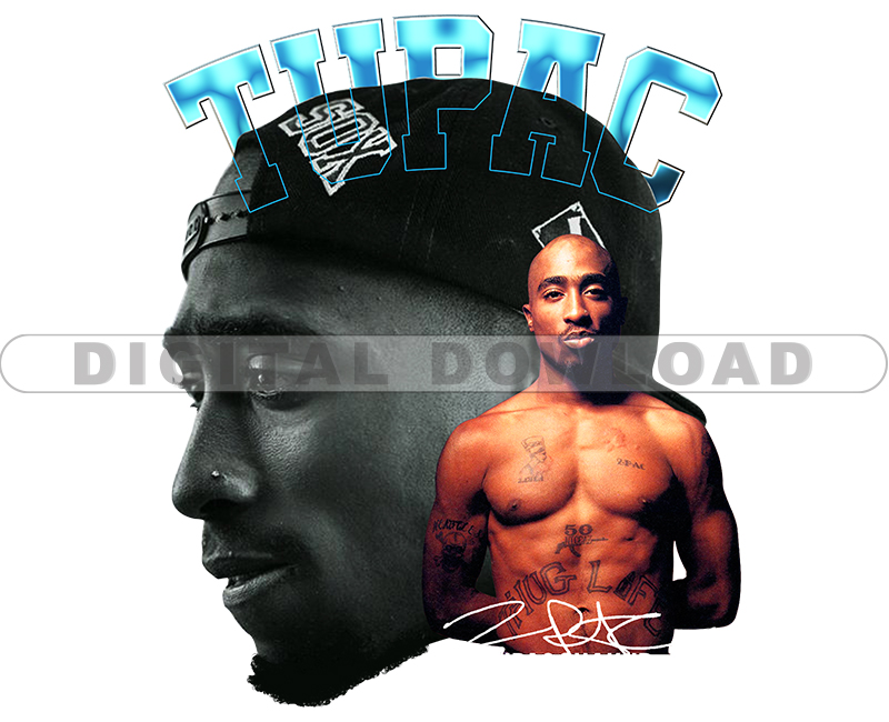 Tupac Shakur Svg, 2PAC svg, Tshirt Design Bundle, Rapper svg - Inspire ...