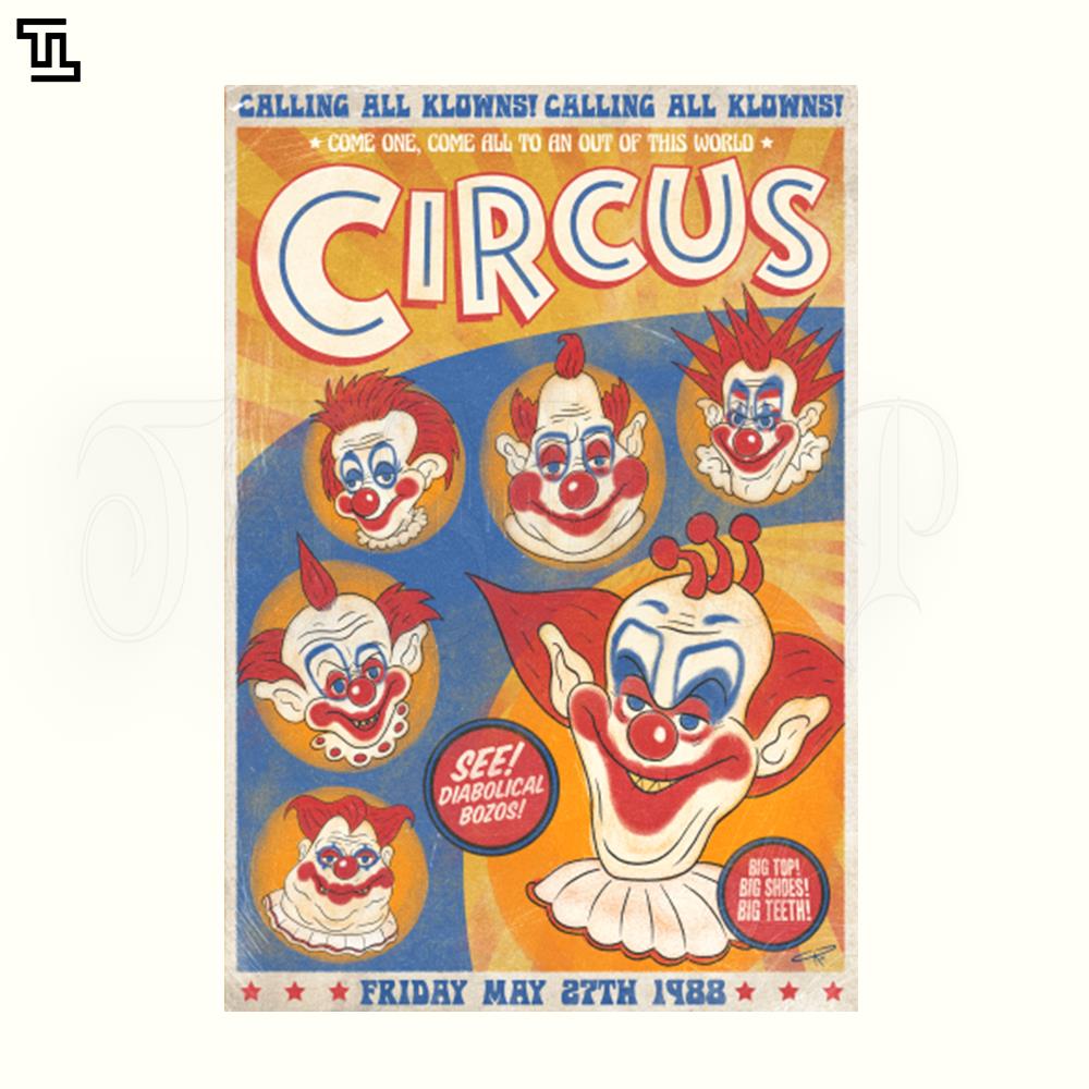Killer Circus Halloween PNG | Inspire Uplift