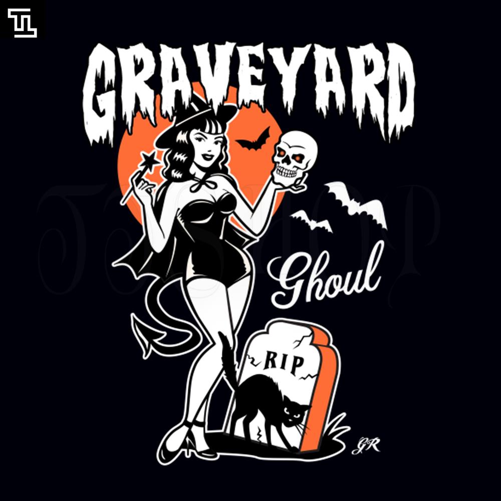 Graveyard Ghoul Halloween PNG | Inspire Uplift
