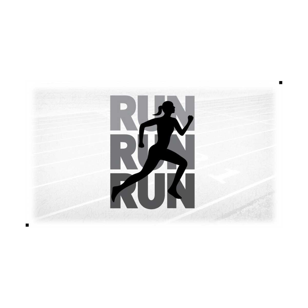 The Word Run Clipart