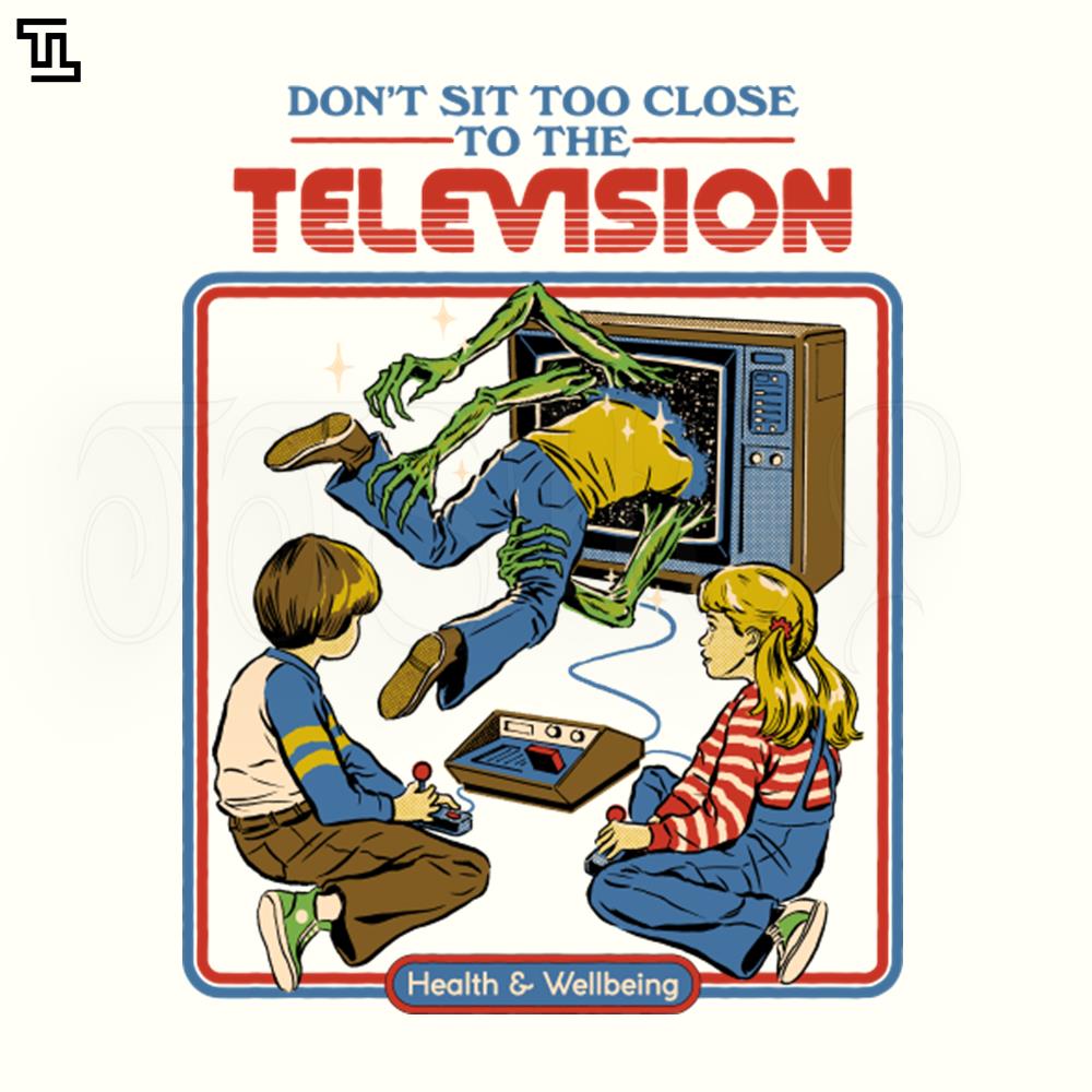 Dont Sit Too Close Halloween PNG | Inspire Uplift