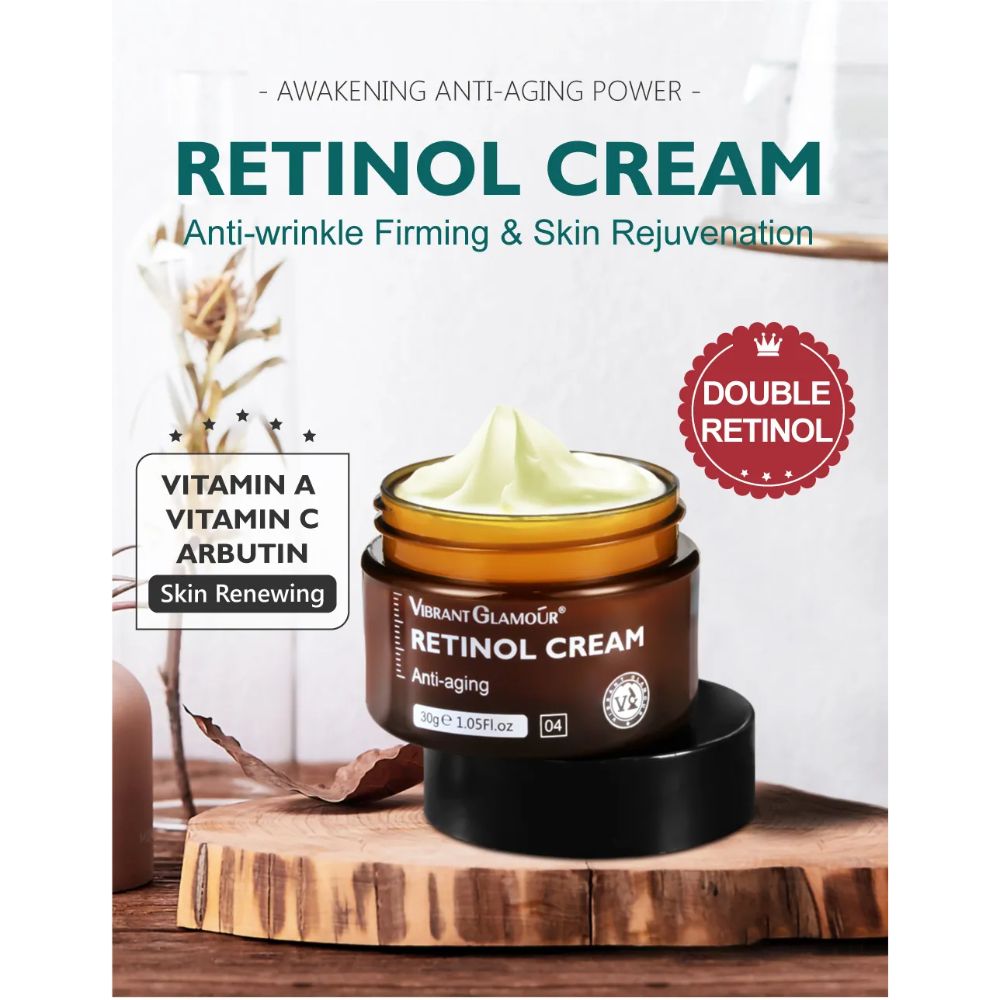 Retinol Face Cream And Eye Serum 2 PCS/Set Firming Lifting A | Inspire ...