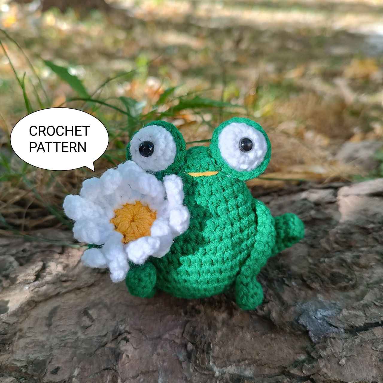 Crochet pattern frog, amigurumi pattern frog, Crochet Patter | Inspire ...
