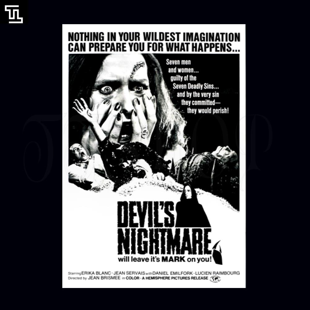 Devils Nightmare 1971 PNG, Horror Movie PNG | Inspire Uplift