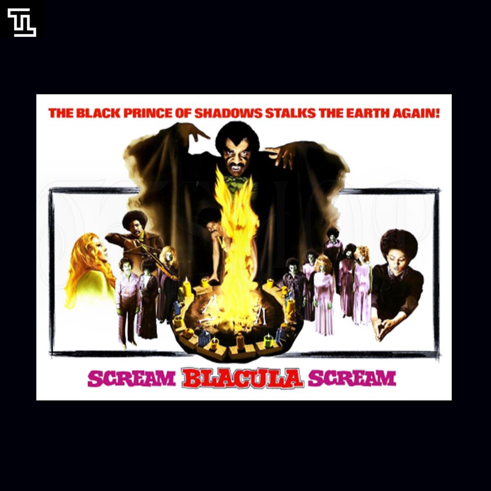 Scream Blacula Scream PNG, Horror Movie PNG | Inspire Uplift