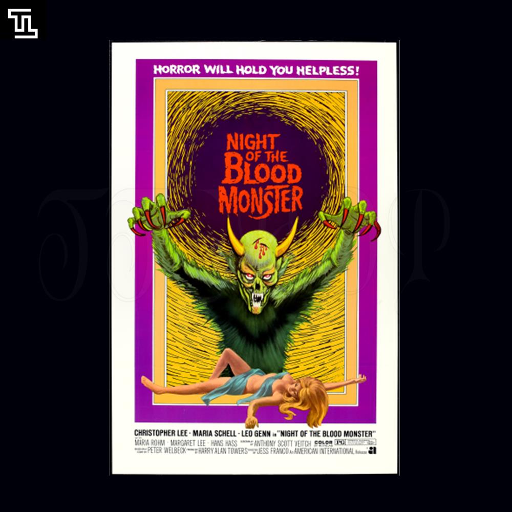 Night Of The Blood Monster PNG, Horror Movie PNG | Inspire Uplift