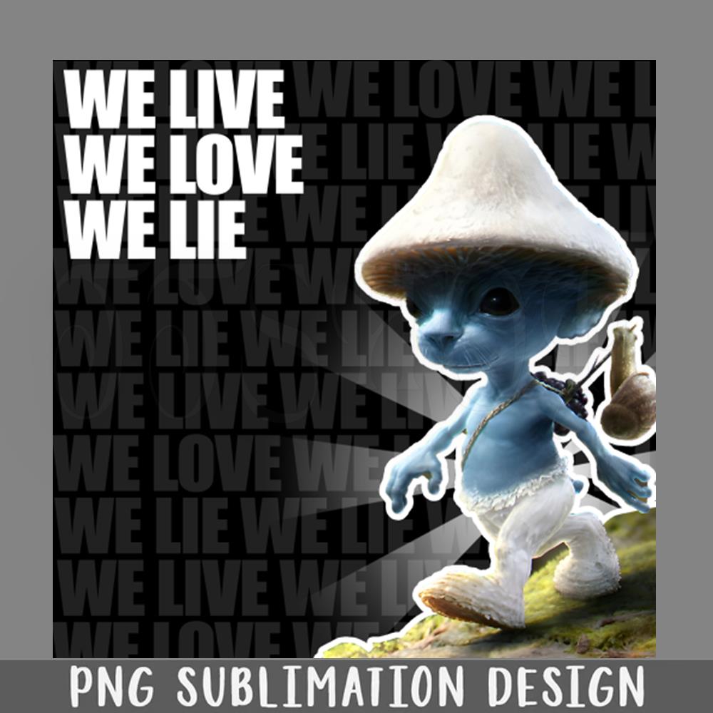 Blue Smurf Cat PNG Download | Inspire Uplift