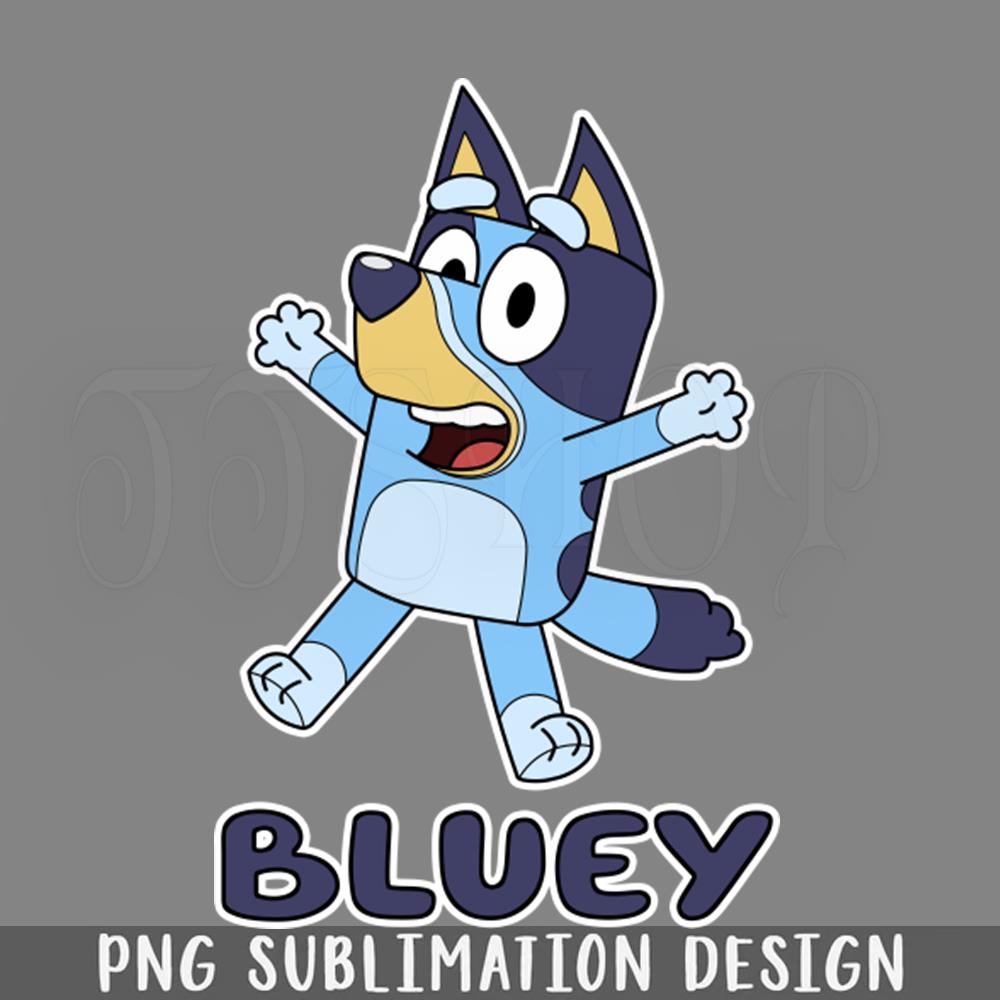 Bluey Heeler PNG Download | Inspire Uplift