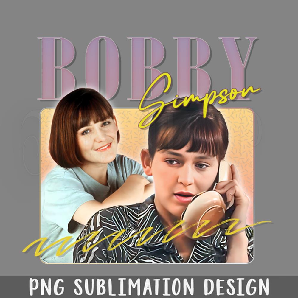 Bobby Simpson Home Away 80s Retro Digital Download PNG Downl | Inspire ...