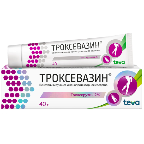 Troxevasin gel 2 percent 40g tube Troxerutin - venotonic, ve | Inspire ...
