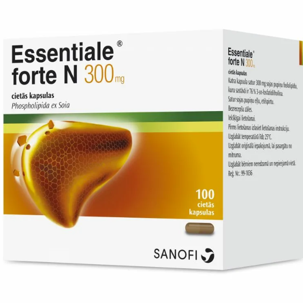 ESSENTIALE FORTE N 300 mg Liver Support Protection SANOFI 90 | Inspire ...