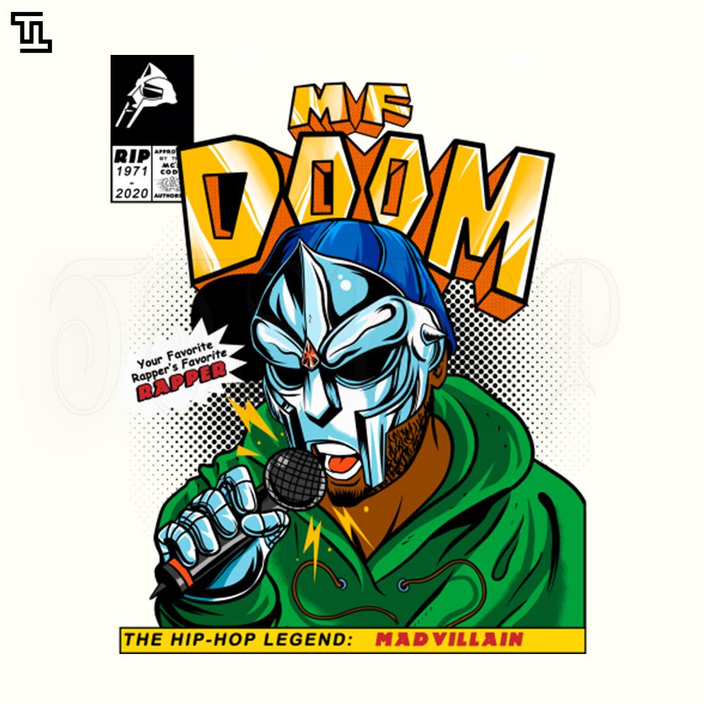MF DOOM Comic cover Tribute PNG, Comic PNG Download | Inspire Uplift