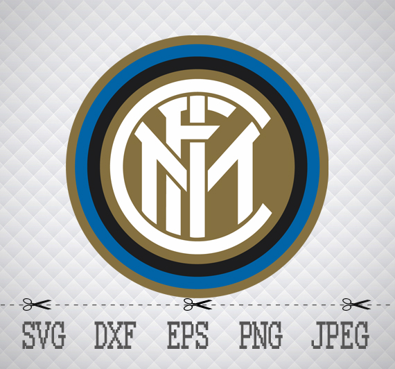 Inter Milan LOGO SVG,PNG,EPS Cameo Cricut Design Template St | Inspire ...