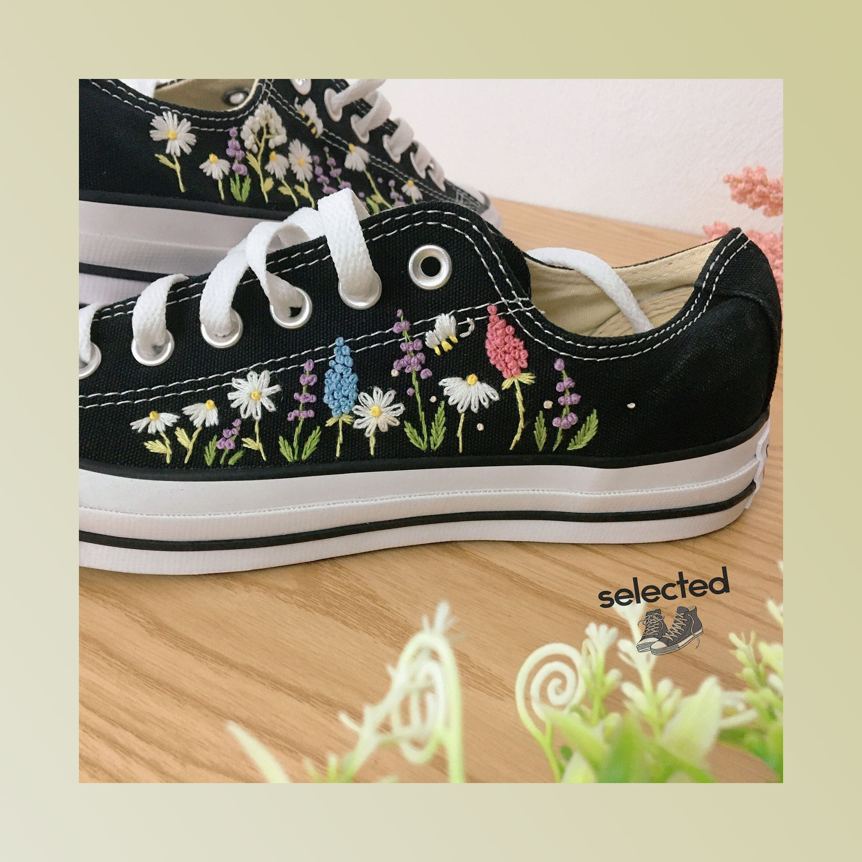 Custom Embroidery Converse | Inspire Uplift