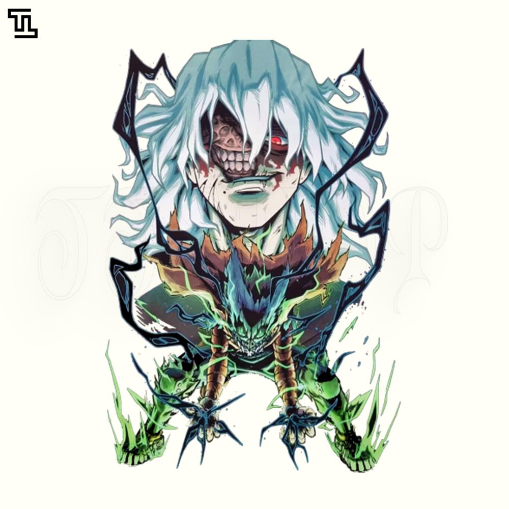dark deku My Hero Academie PNG | Inspire Uplift