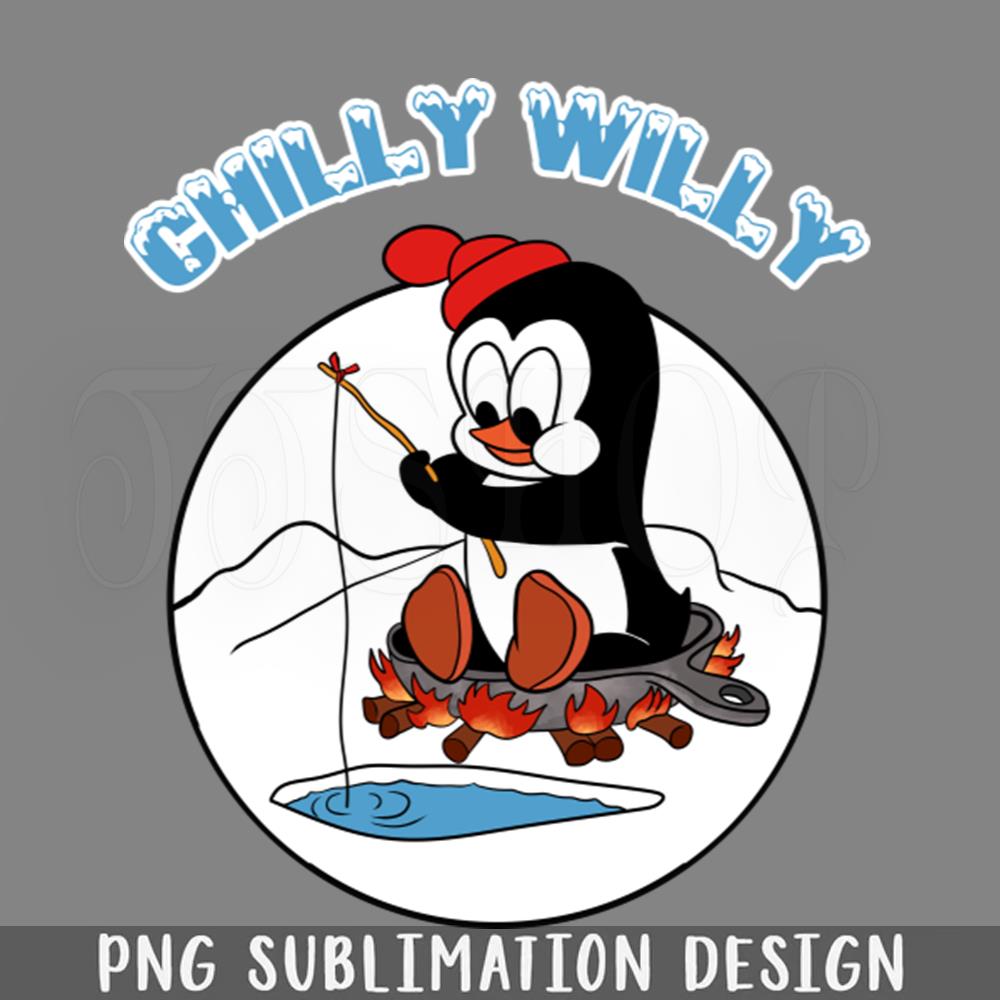 Chilly willy V2 80s 90s PNG Download | Inspire Uplift