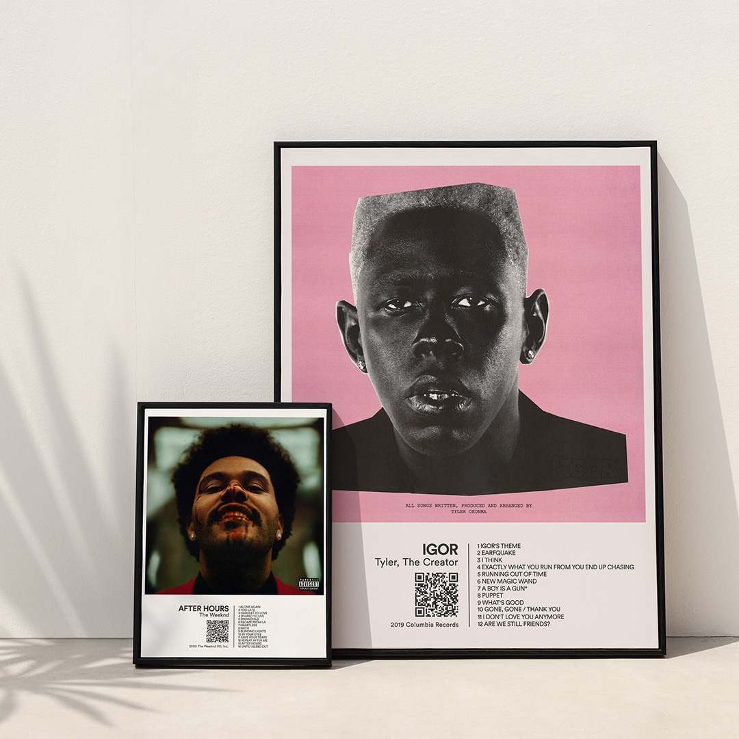 Custom Album Print, Tracklist Poster, Pop Culture Art, Music | Inspire ...
