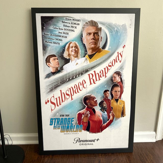 Subspace Rhapsody Poster, Star Trek Strange New Worlds Seaso - Inspire ...