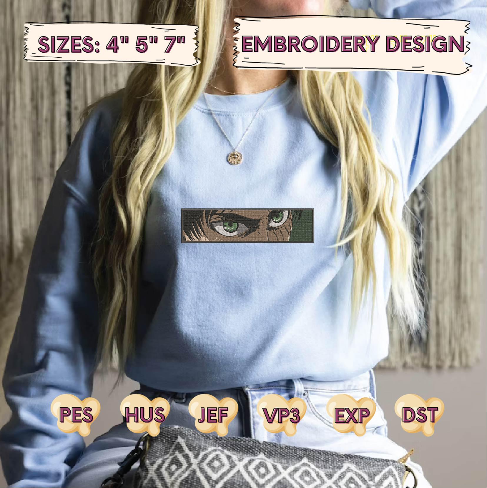 Anime Inspired Embroidery Designs, Machine Embroidery Design | Inspire ...