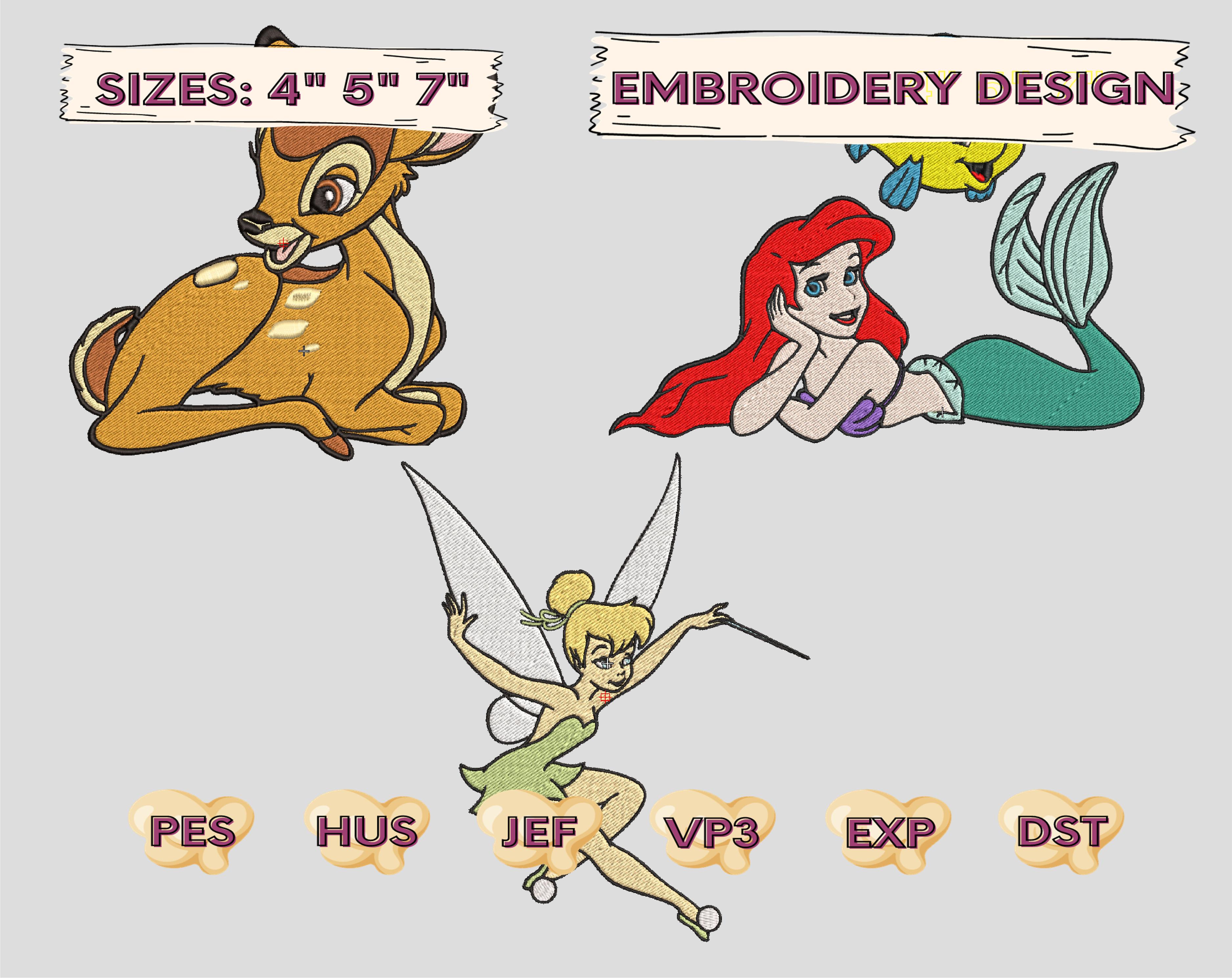 Cartoon Machine Embroidery Designs, Embroidery Designs, Embr | Inspire ...