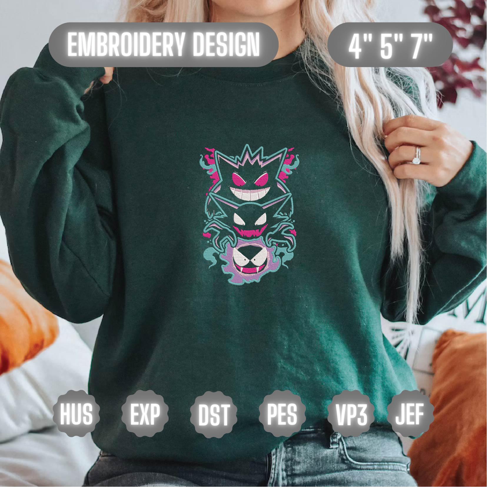 Anime Inspired Embroidery Designs, Machine Embroidery Design | Inspire ...