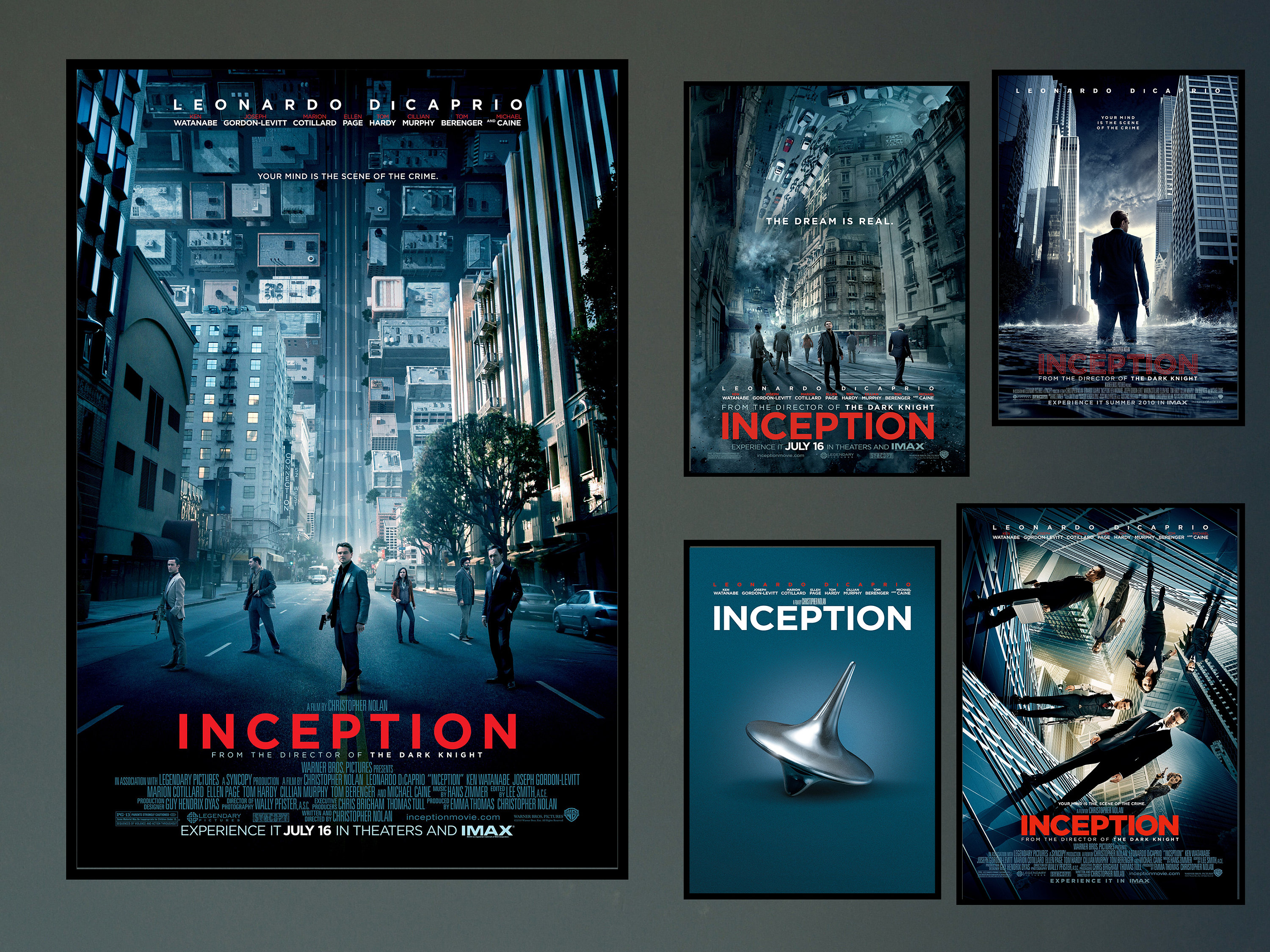 Inception Movie Poster 2023 FilmDune Room Decor Wall ArtPos - Inspire ...