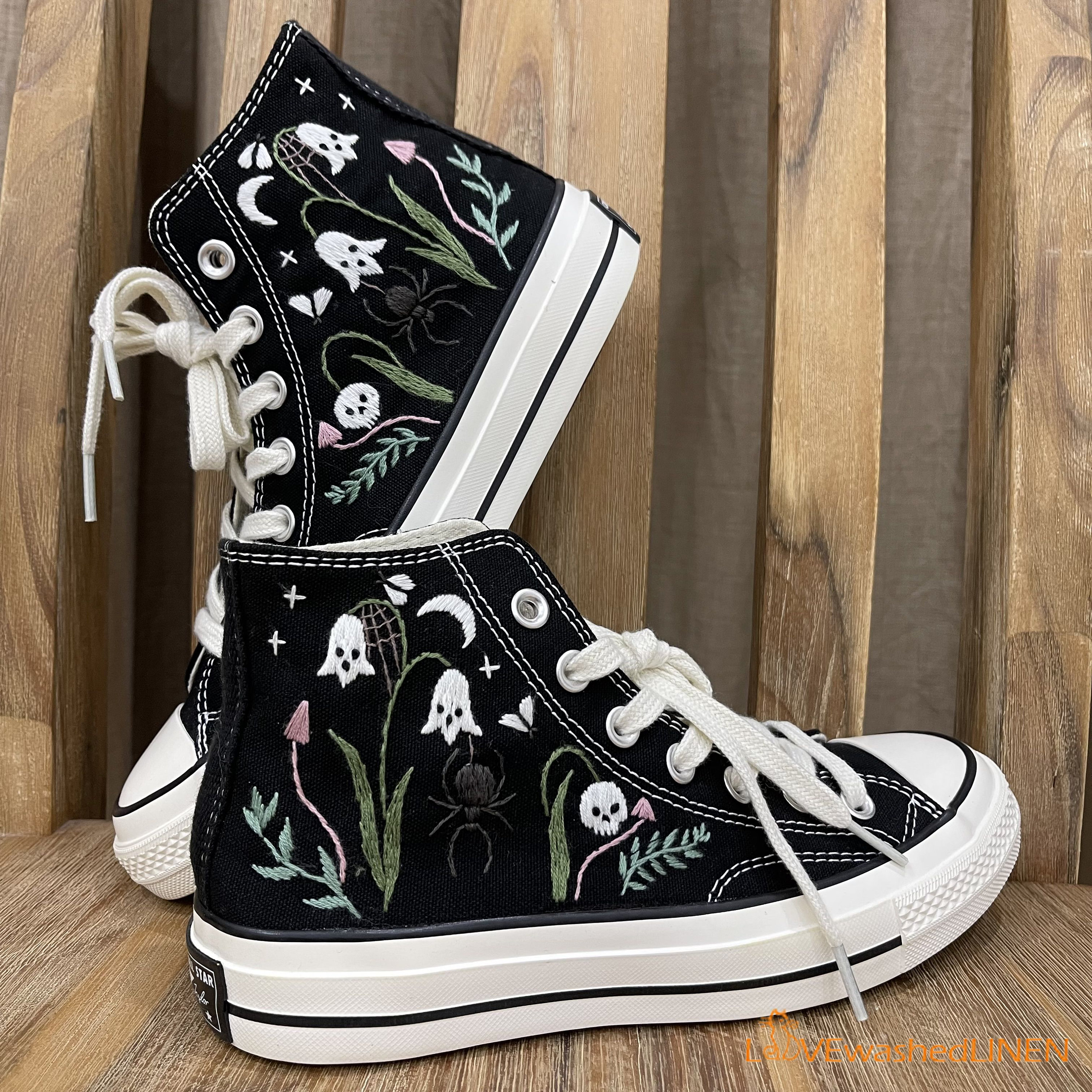 Custom Converse Chuck Taylor Embroidered Memento Converse Sh | Inspire ...