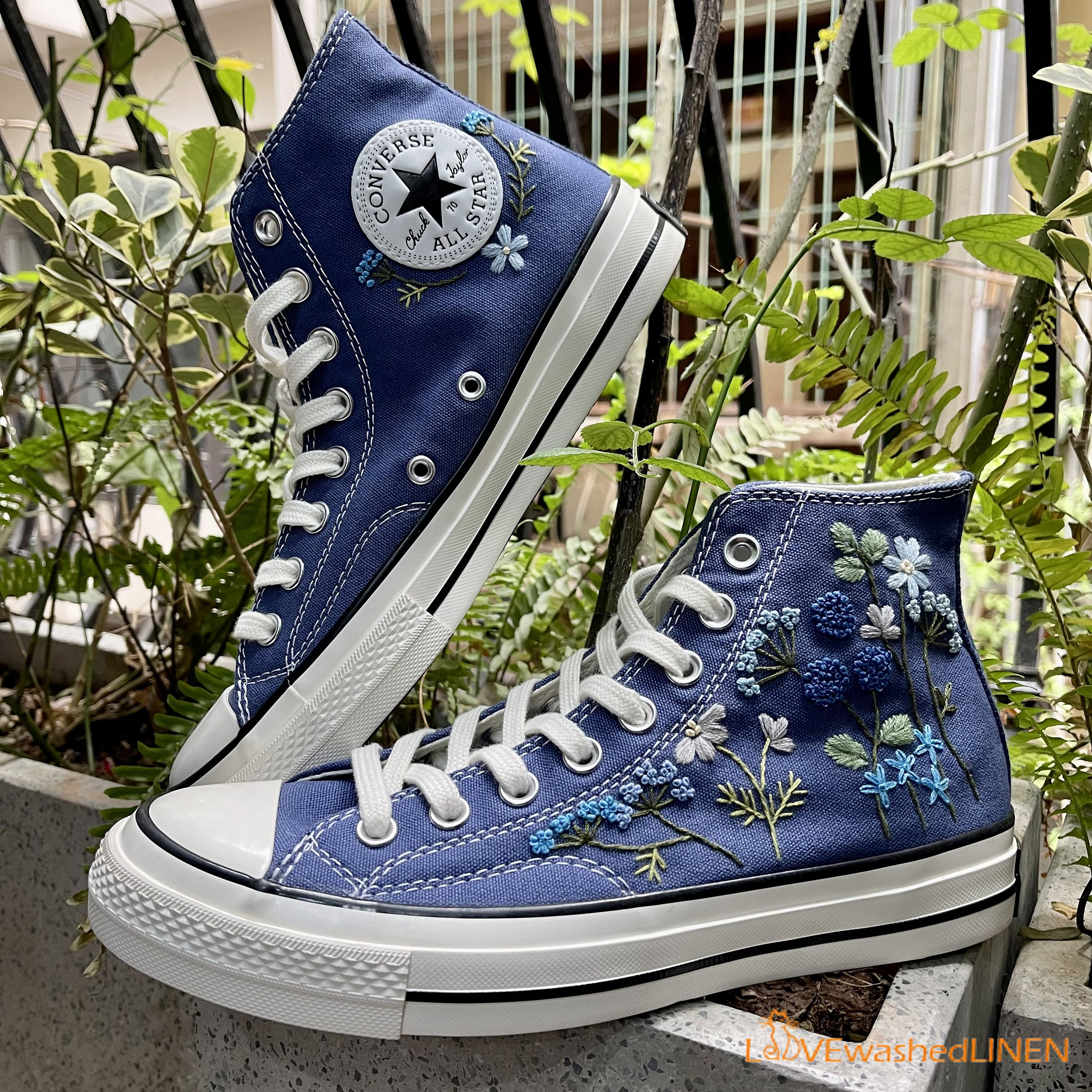 Custom Converse Chuck Taylor Mushrooms Embroidered Converse | Inspire ...