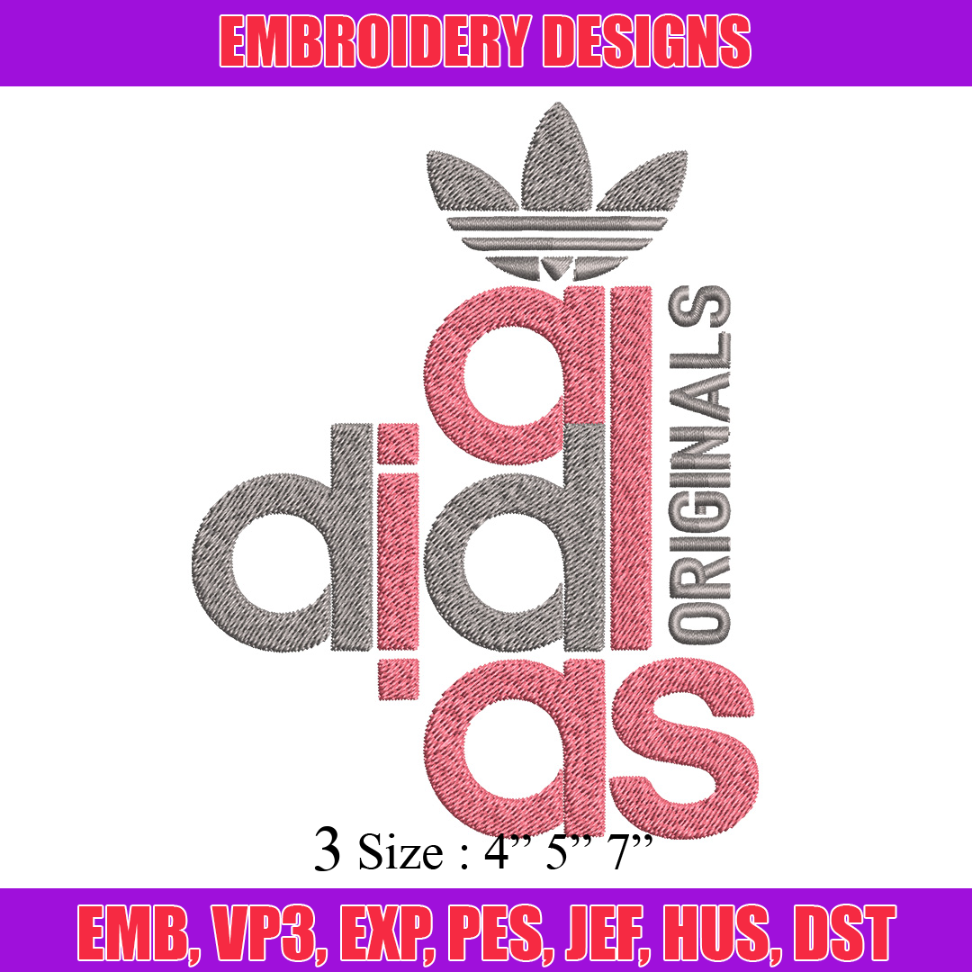 Adidas originals Embroidery Design, Adidas Embroidery, Brand | Inspire ...