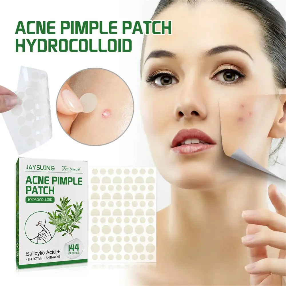 144 Patches Acne Patch Tea Tree Oil Face Invisible Stickers | Inspire ...