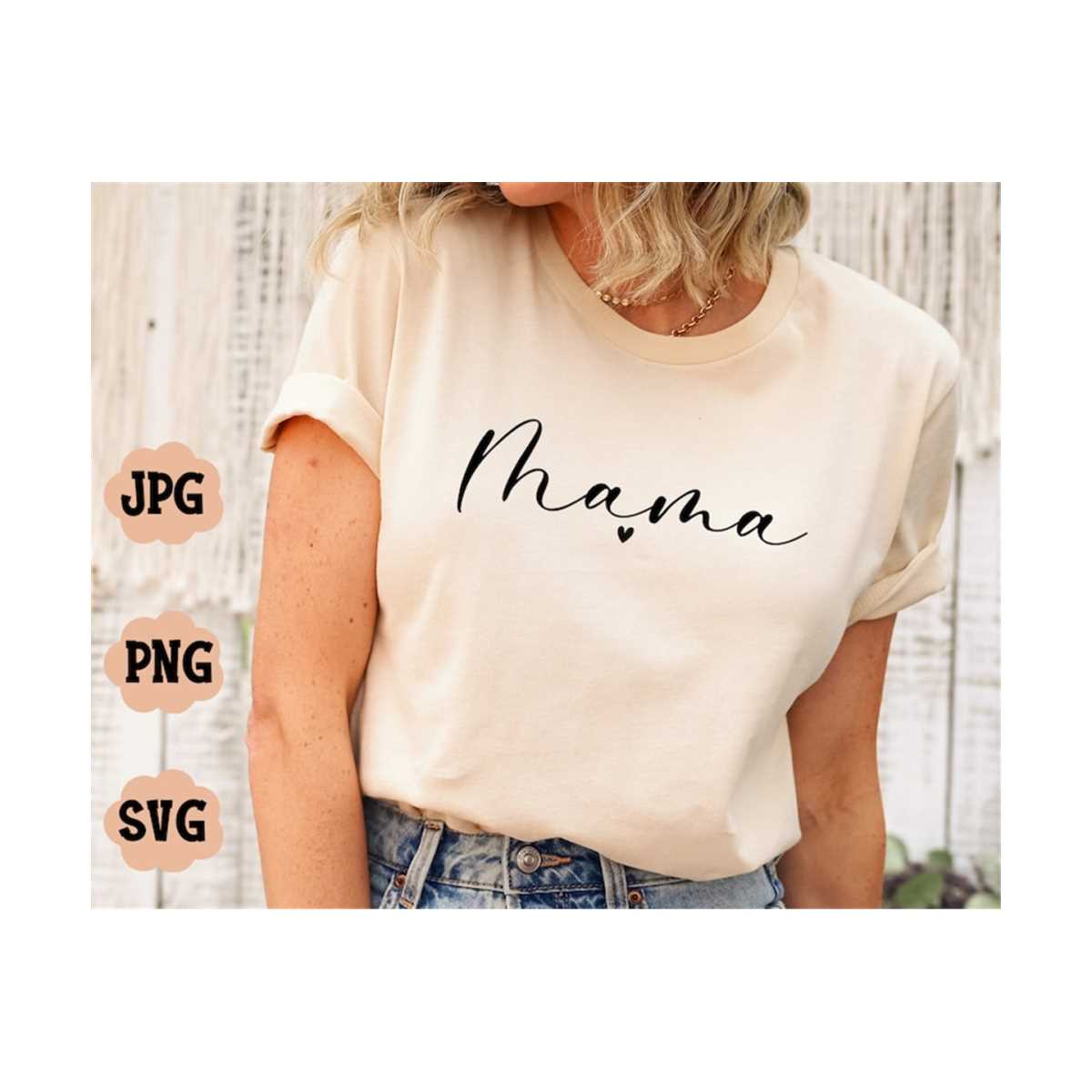 Mama SVG PNG | Mama Shirt svg | Hand Lettered Mama svg | Mam | Inspire ...