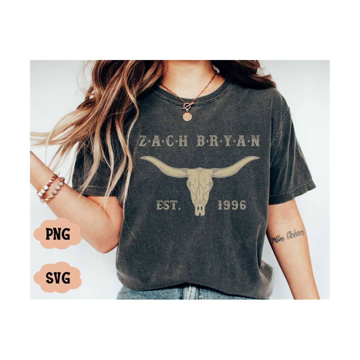 Zach Bryan Svg, Zach Bryan Png, Zach Bryan Tour 2023 Svg, Am - Inspire ...