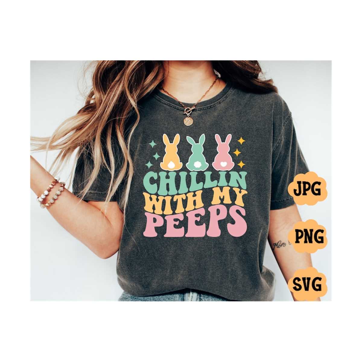 Easter Peeps svg, easter bunny svg, Peeps Layered svg, easte | Inspire ...