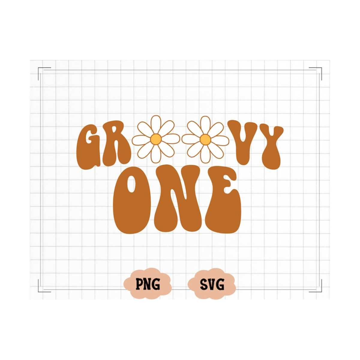 Groovy one png - Girls birthday png - Girls first birthday p - Inspire ...